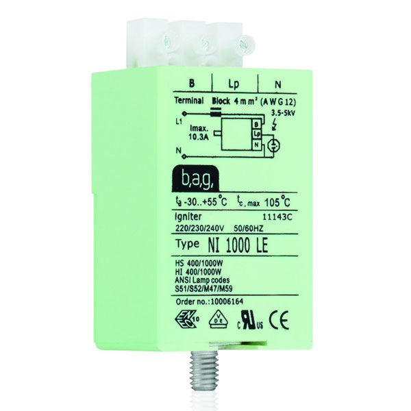 BAG - NI1000LE-BG 400-1000W SON/MH IGNITOR